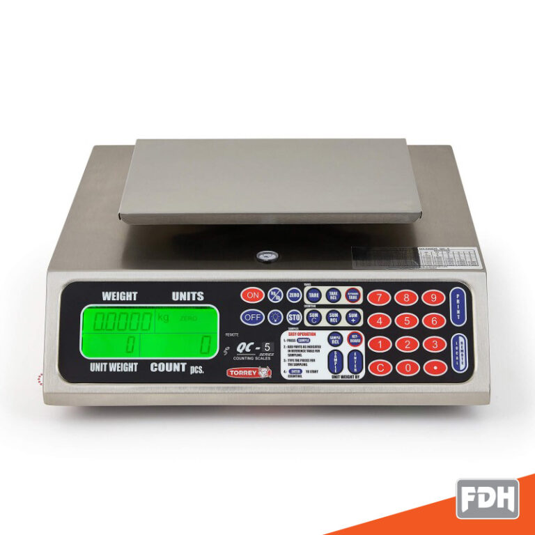 BÁSCULA COMERCIAL TORREY DE ACERO INOXIDABLE