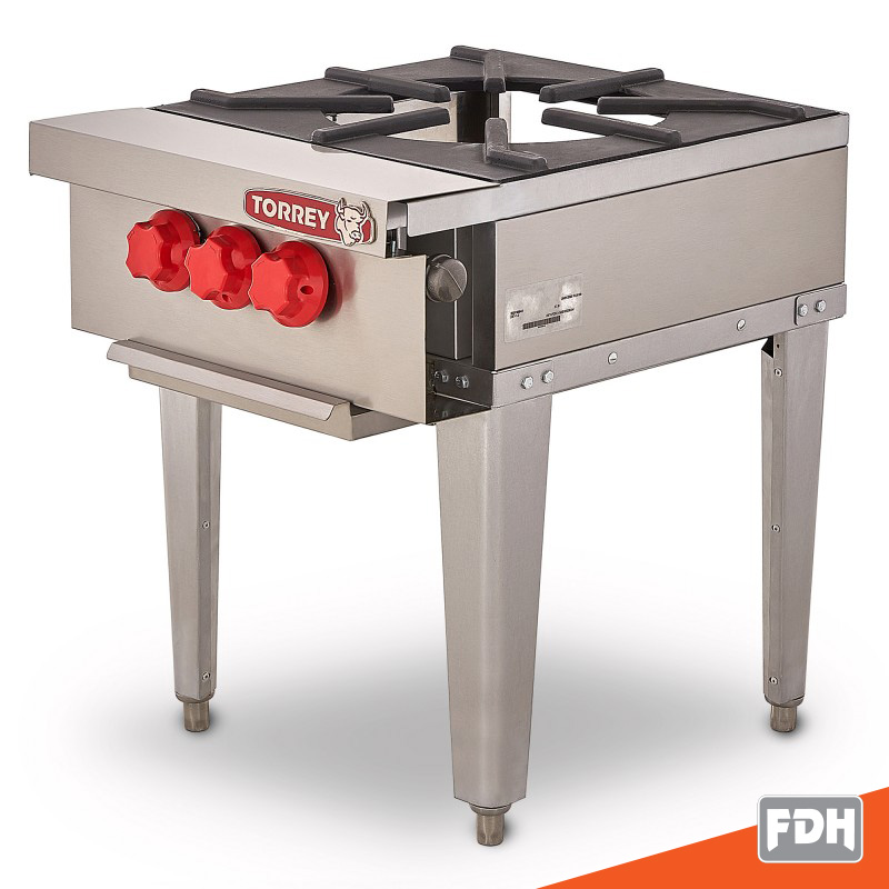 FOGÓN TORREY DE 1 QUEMADOR Y 3 LÍNEAS – FDH