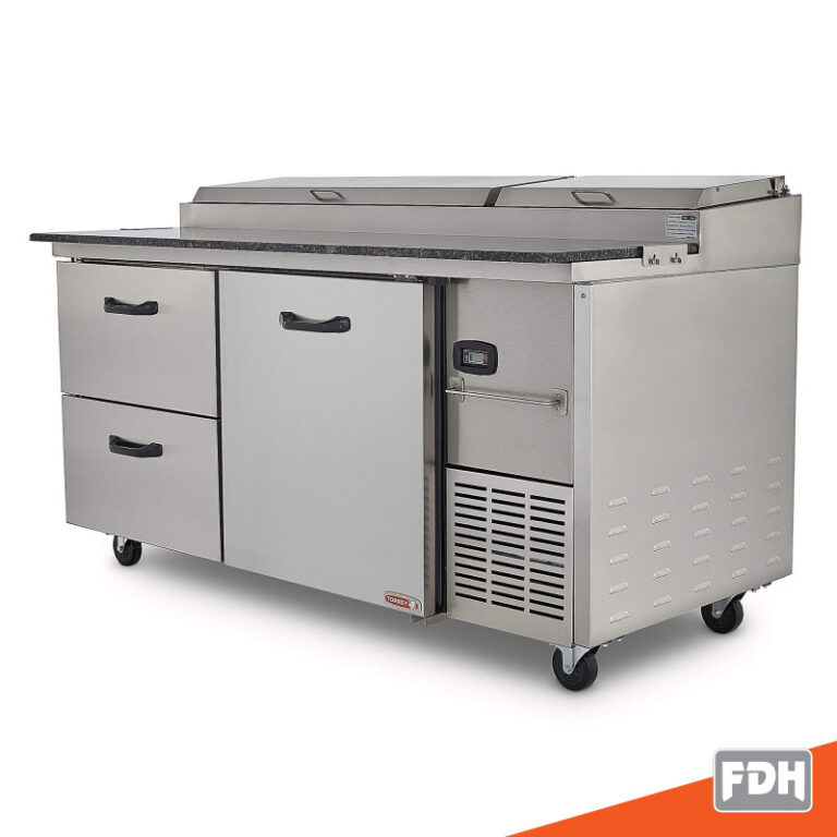 MESA FRÍA TORREY PARA PREPARACIÓN DE ALIMENTOS DE 2 PUERTAS – FDH